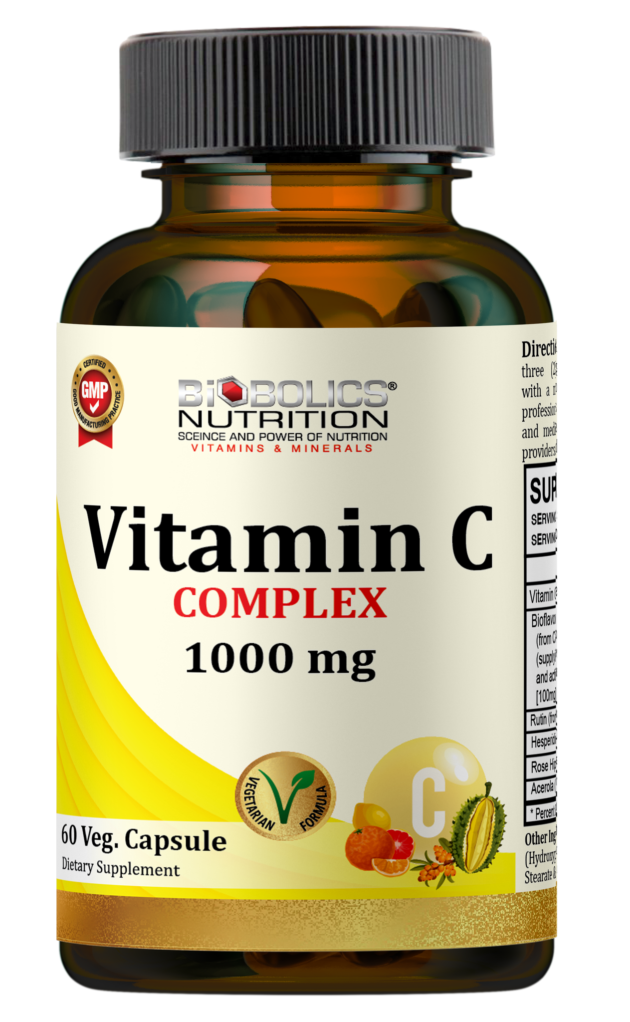 Biobolics® Vitamin C Complex 1000 mg – Biobolics Vitamins