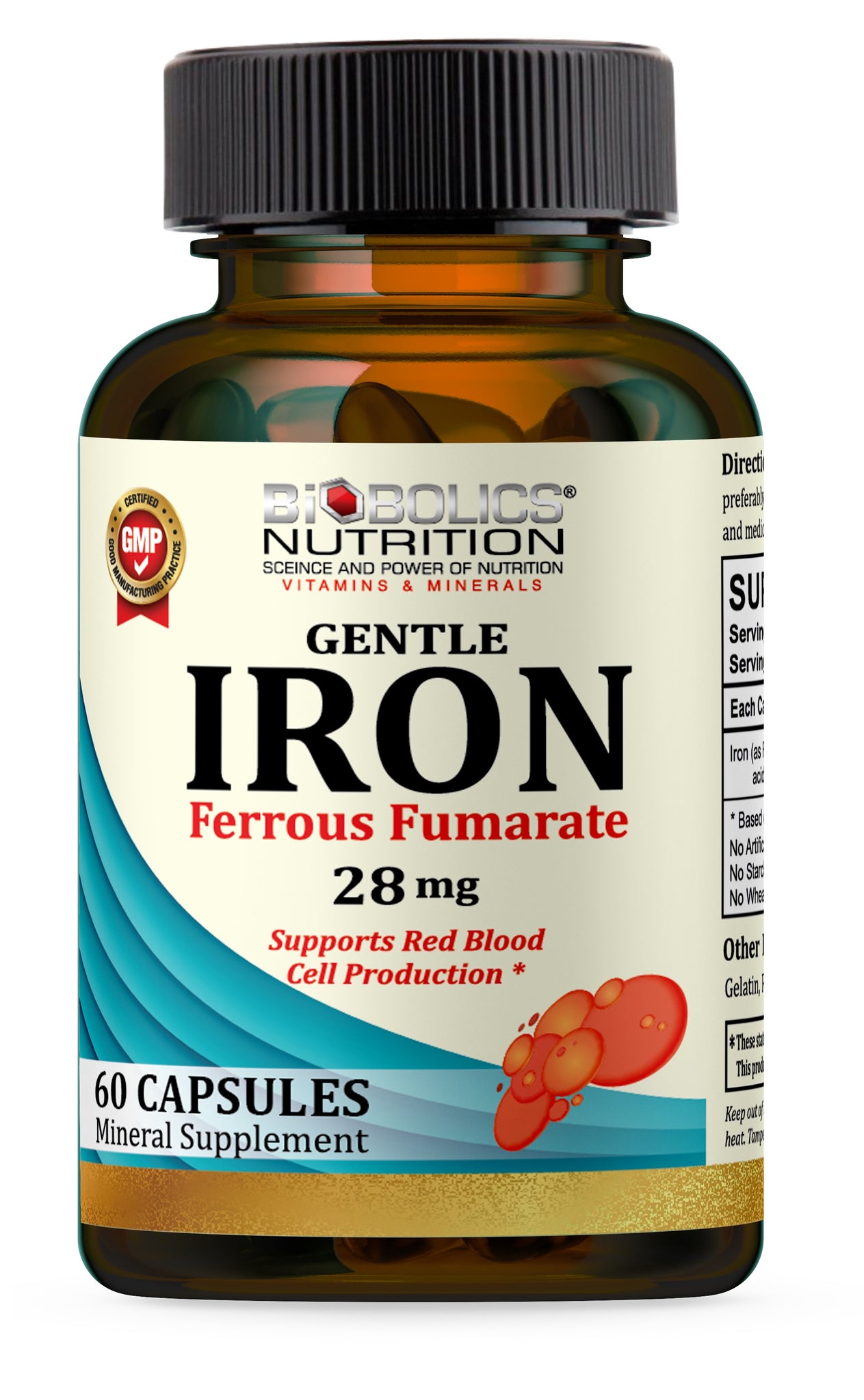 Biobolics® Gentle Iron 28 mg – Biobolics Vitamins